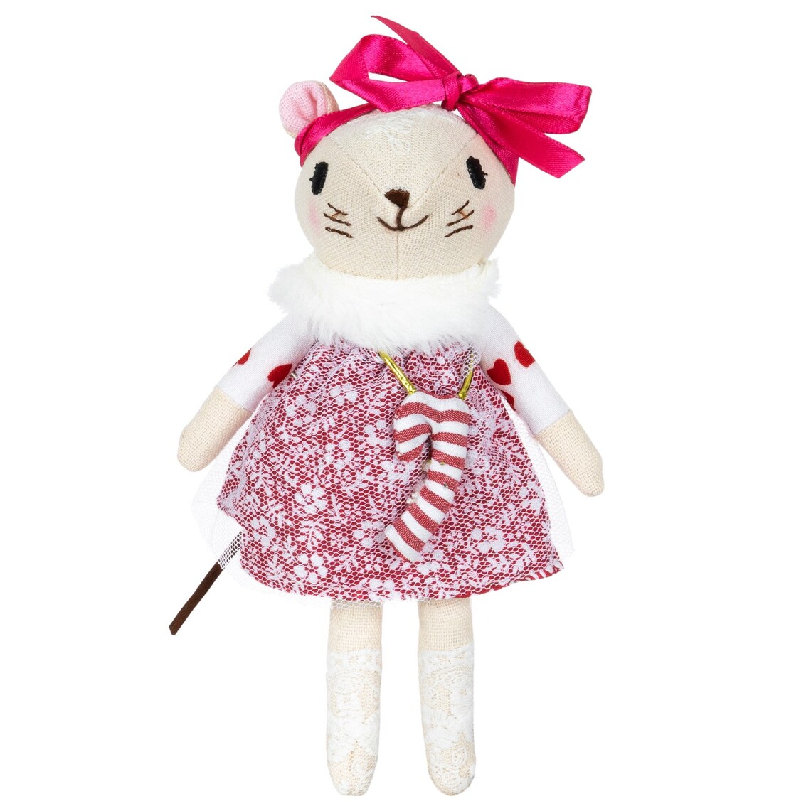 Mouse Family Dolls Christmas Plush Toy Set for Children Holiday Gift ...