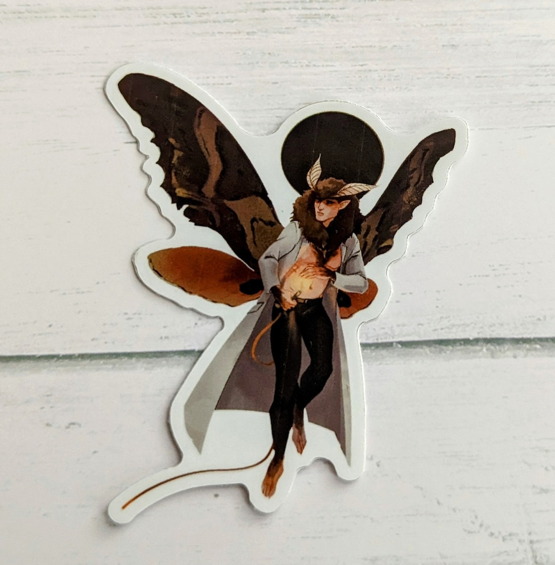 Merrick Vinyl Sticker art by Wickedlittletongue Cambric - Etsy