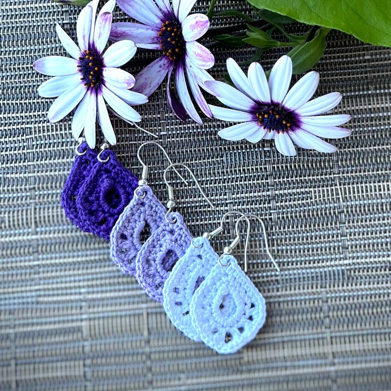 Earrings Wire Crochet - Etsy UK
