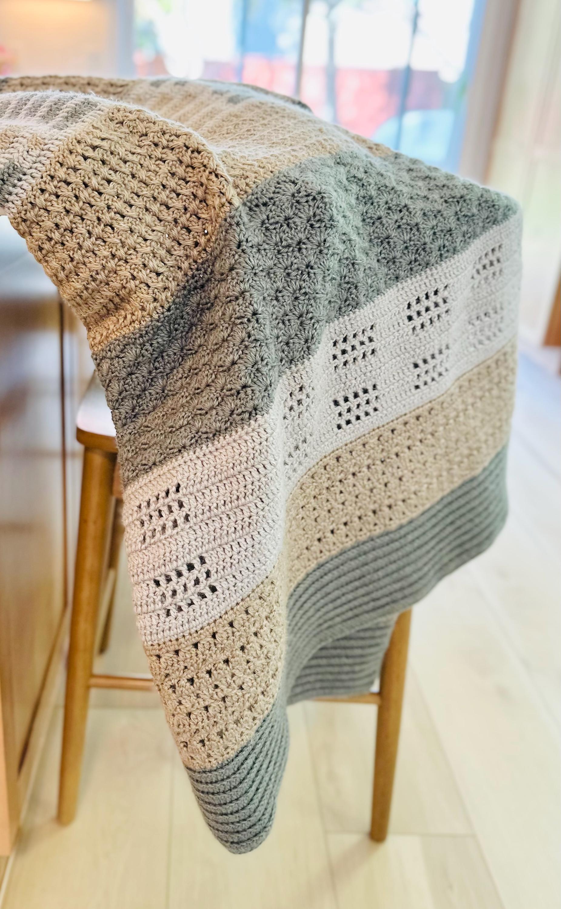 HERITAGE BLANKET Crochet Pattern PDF Download - Etsy