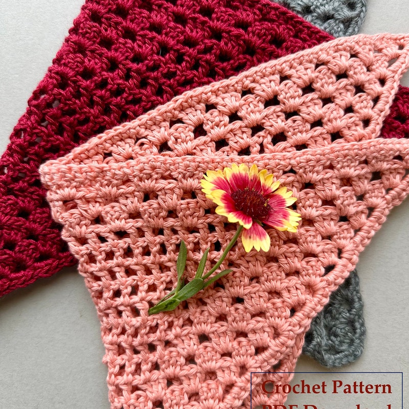Crochet Bandana Pattern - Etsy