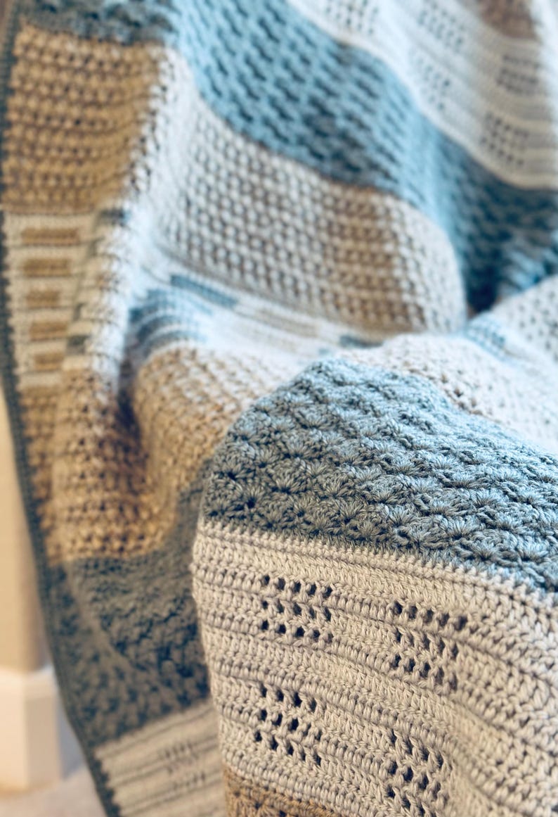 HERITAGE BLANKET Crochet Pattern PDF Download - Etsy