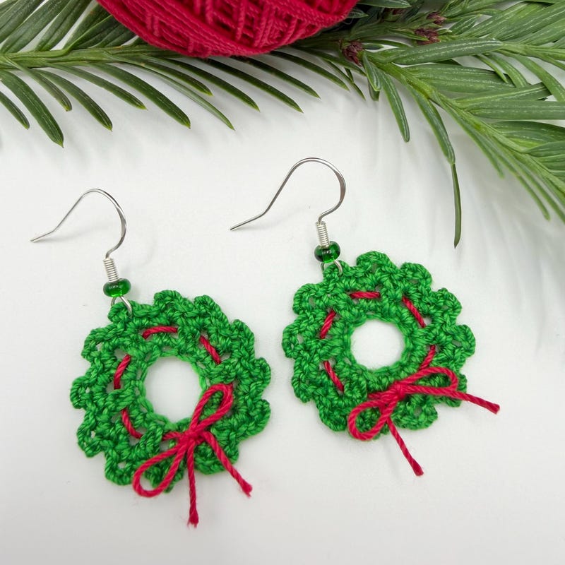 Micro Crocheting Earrings - Etsy