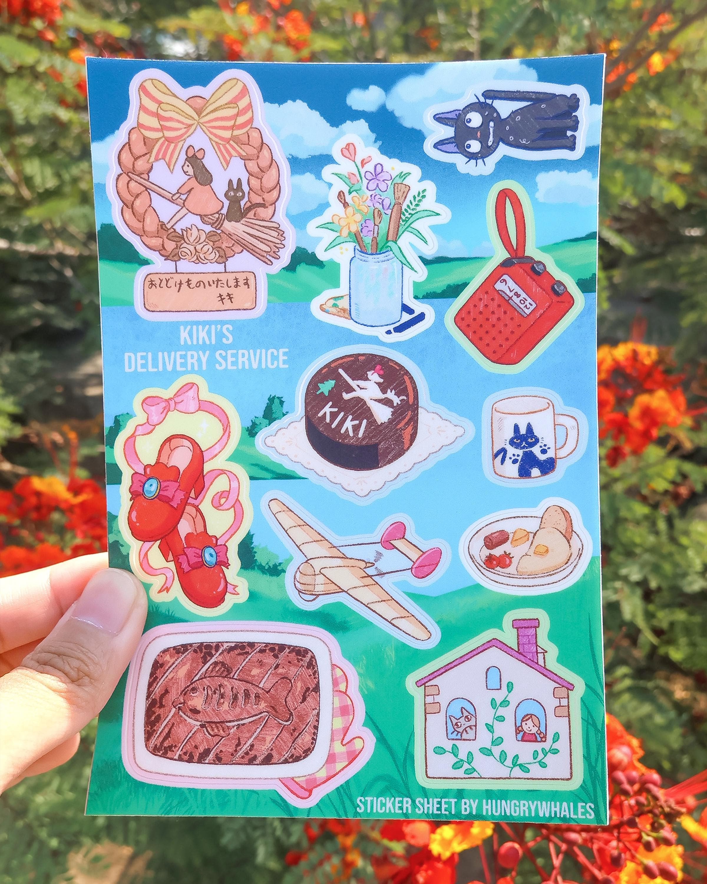 Studio Ghibli Sticker Sheets - Etsy