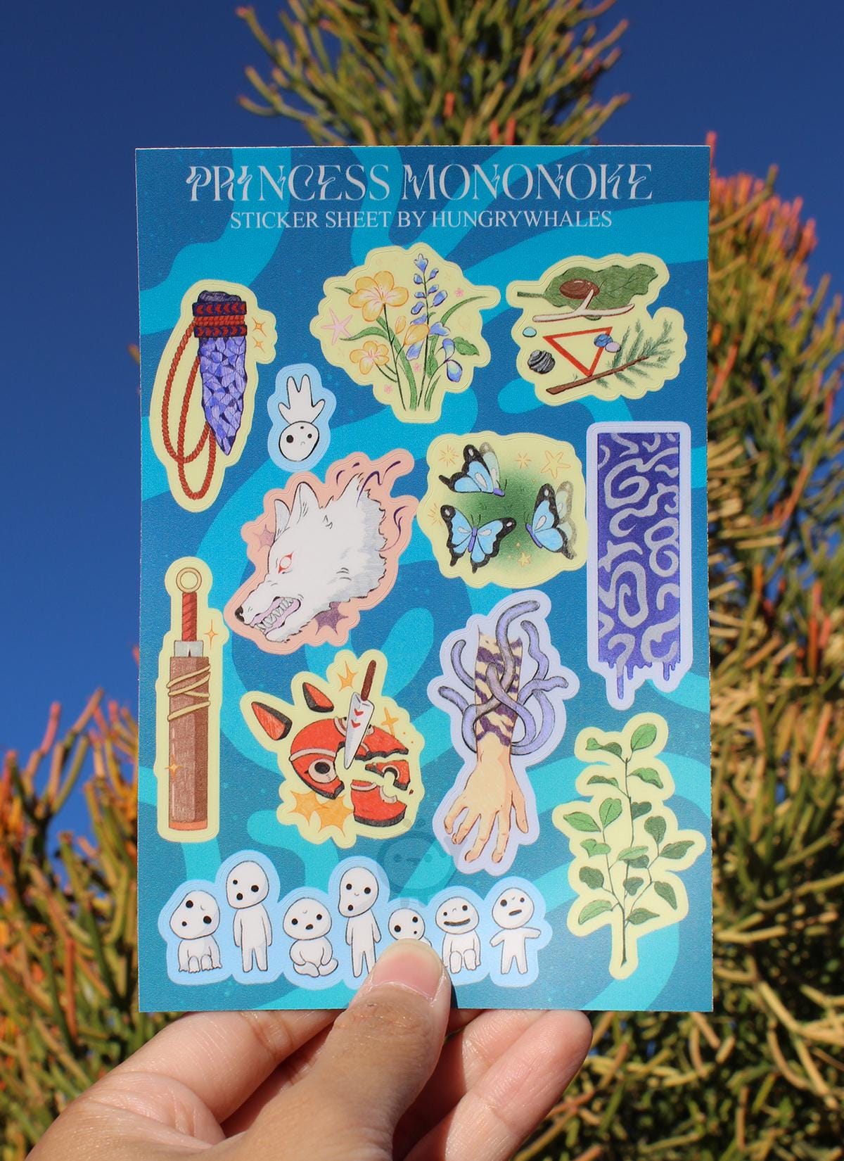 Studio Ghibli Sticker Sheets - Etsy