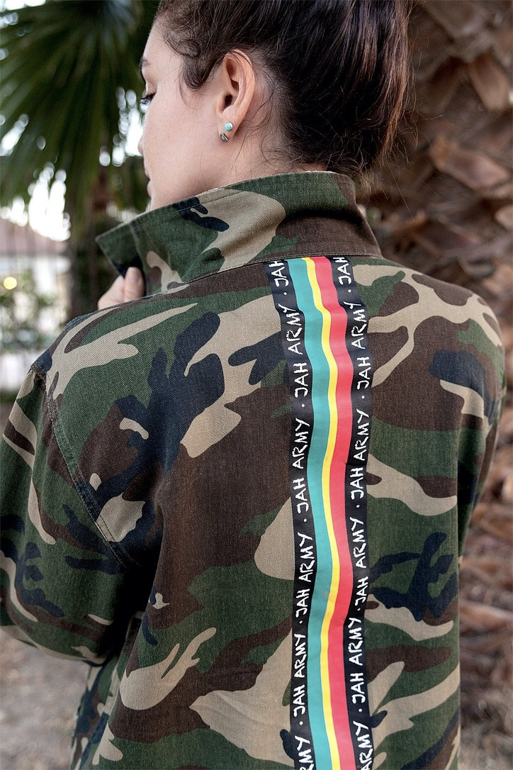 Rasta Camo Jacket - Etsy