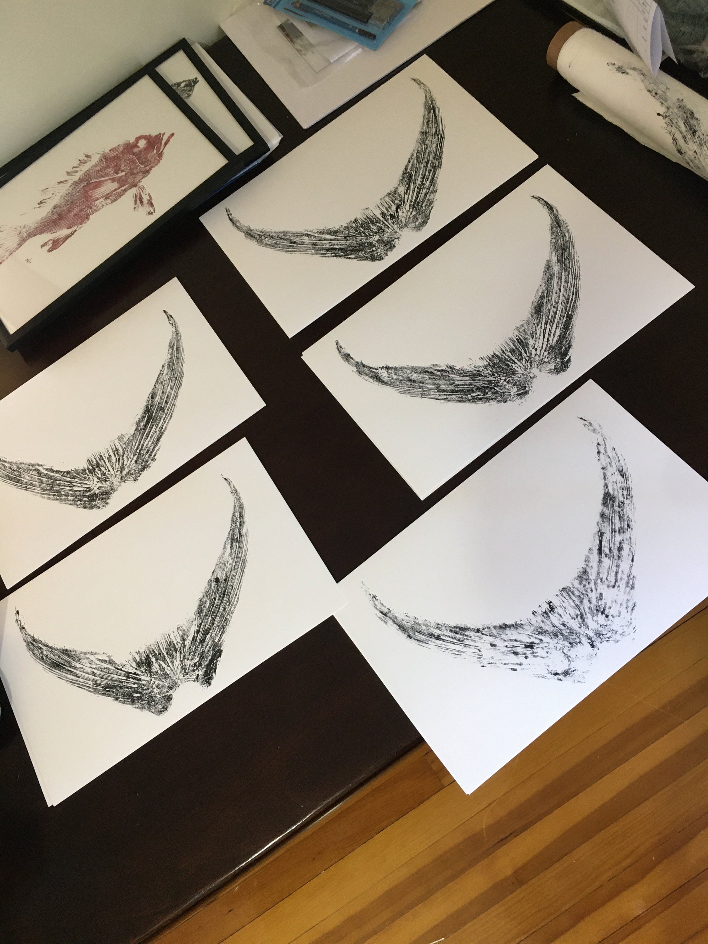 Swordfish Tail Prints - Etsy