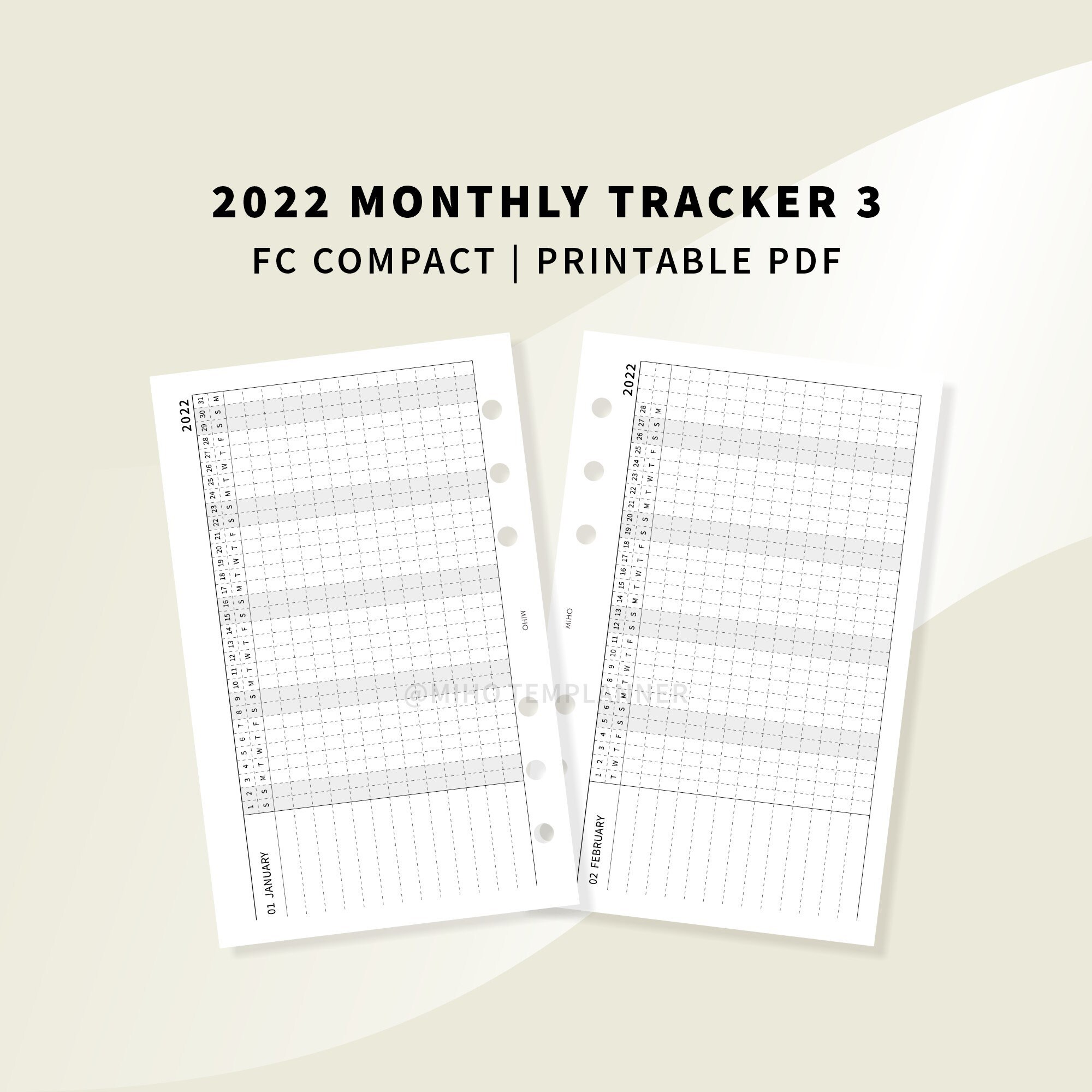Paper & Party Supplies Calendars & Planners Paper FC Compact Franklin ...