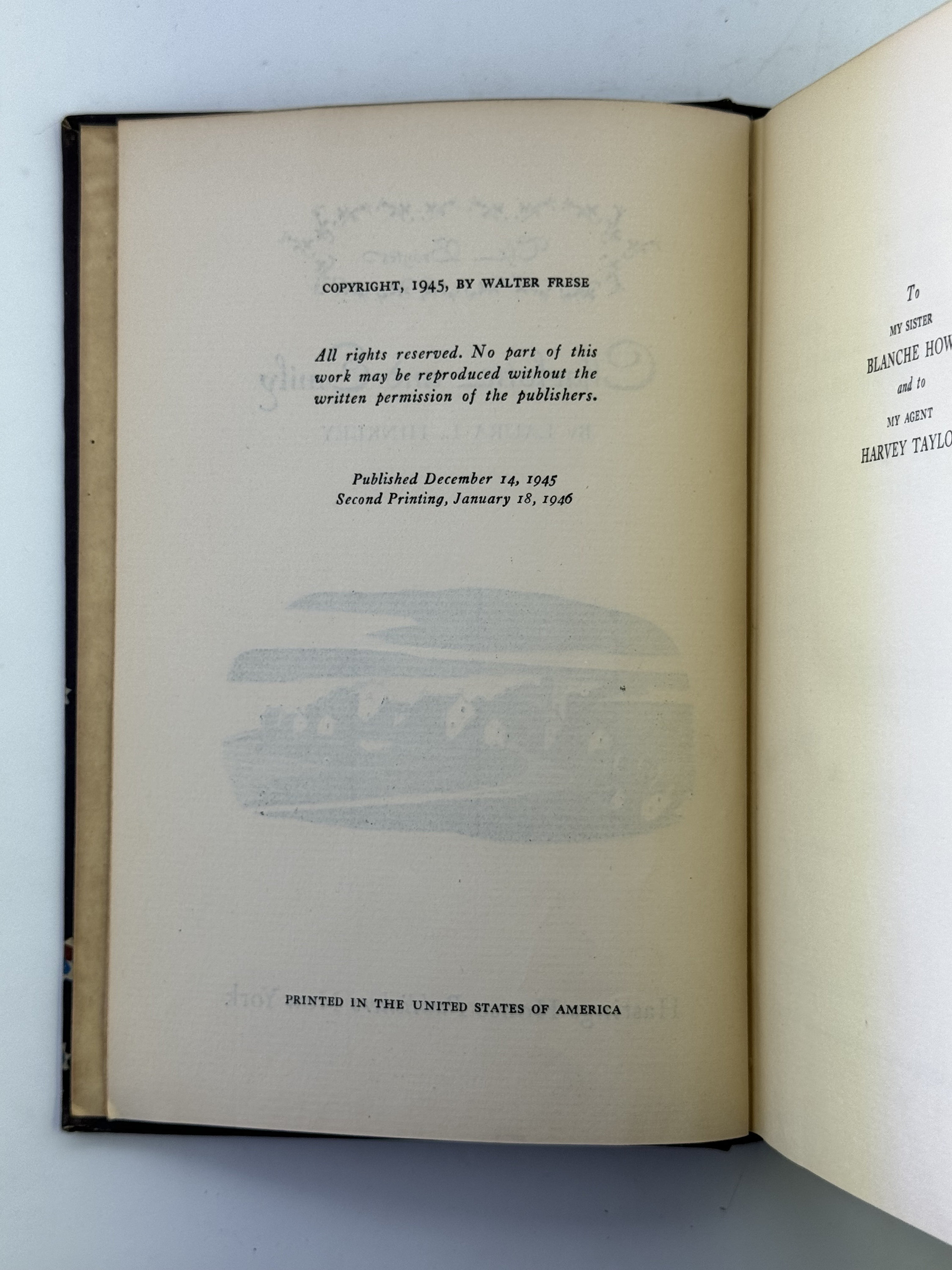 Charlotte and Emily by Laura L Hinkley 1945 Bronte Sisters Biography ...