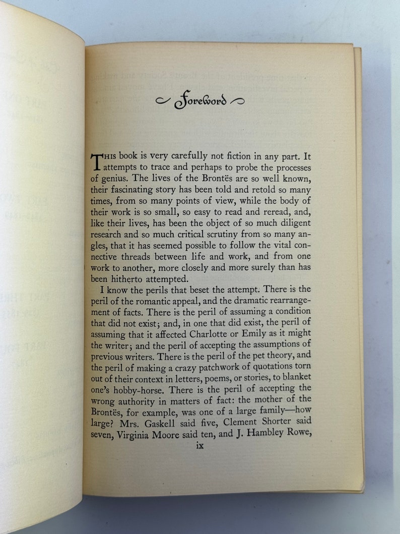 Charlotte and Emily by Laura L Hinkley 1945 Bronte Sisters Biography ...