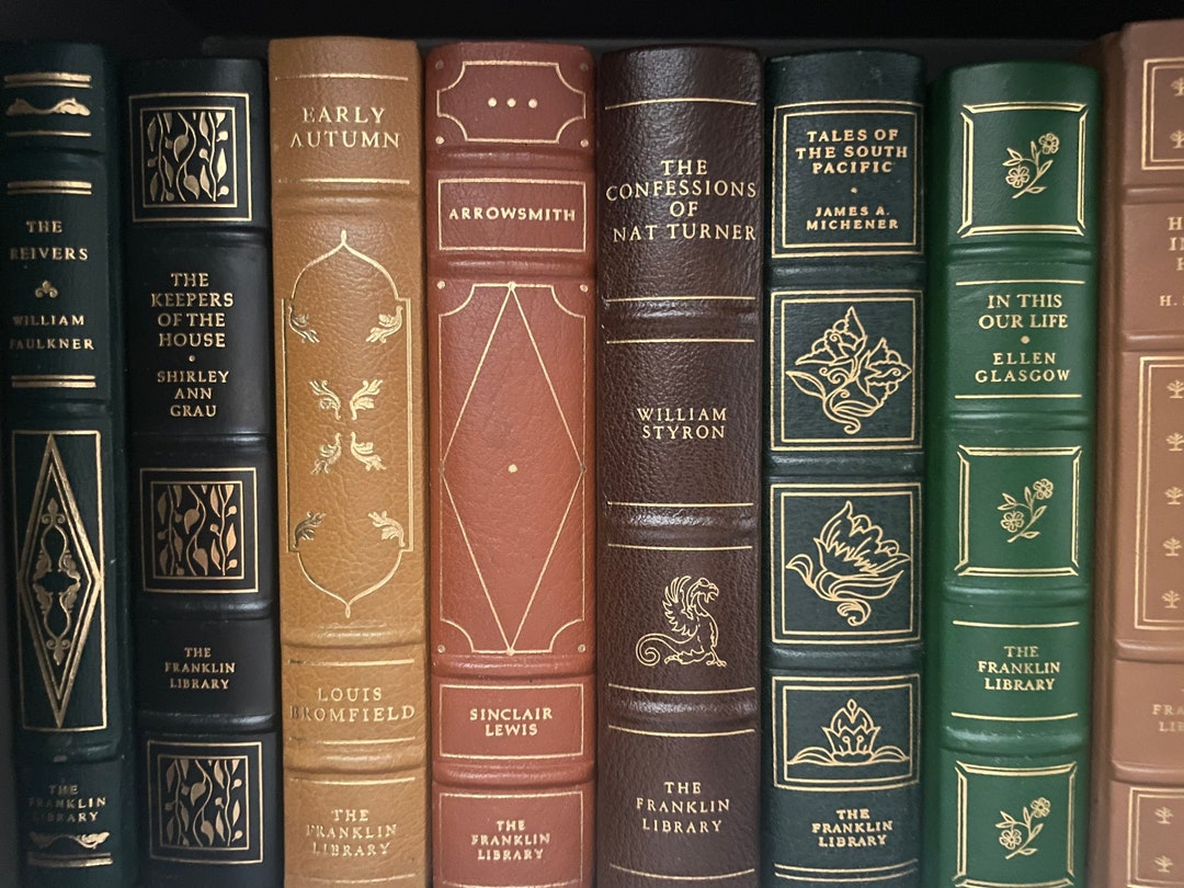 Franklin Library Pulitzer Prize Collection Leather Books - Library ...