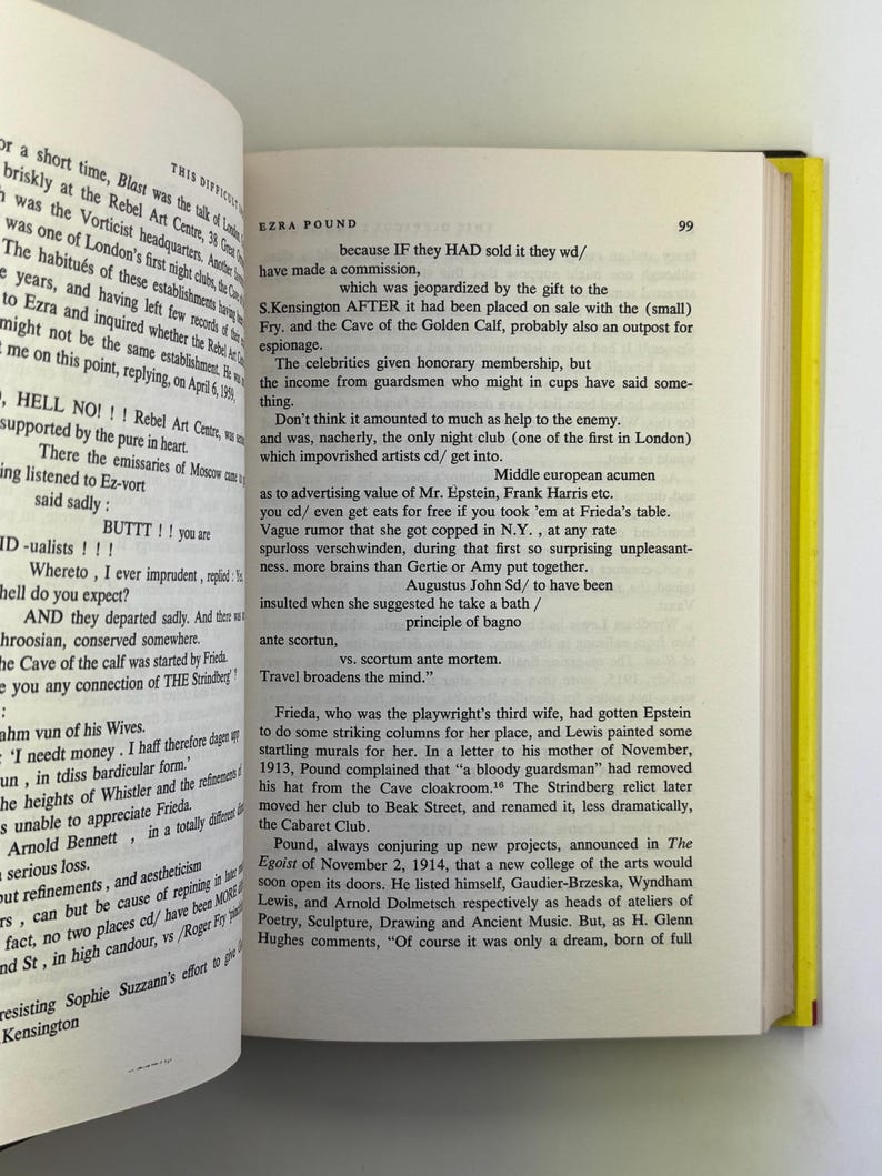 This Difficult Individual: Ezra Pound by Eustace Mullins | Vintage ...