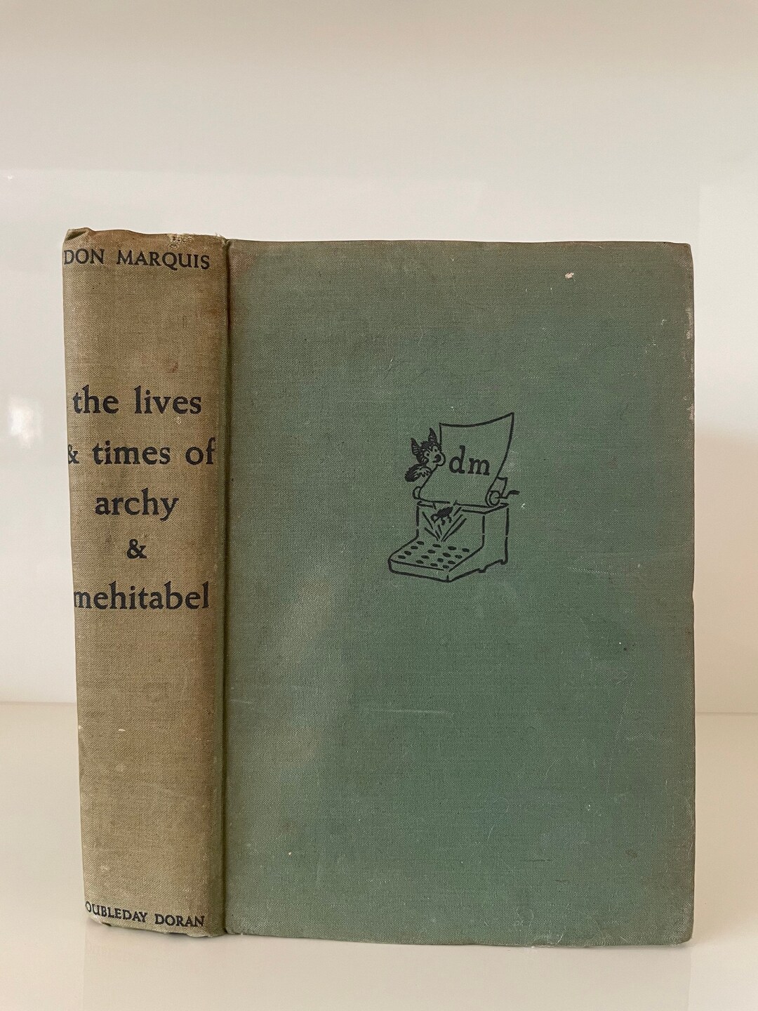 The Lives and Times of Archy and Mehitabel by Don Marquis 1942 Vintage ...