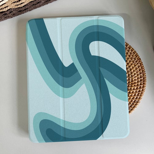 Pastel Blue Gradation Magnetic Smart Case Cover Ipad 9 Case - Etsy