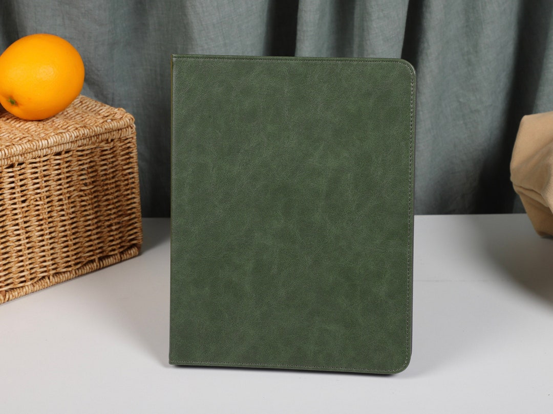 Dark Green Leather Magnetic Smart Case Cover iPad 9 Case, iPad Mini 6 ...