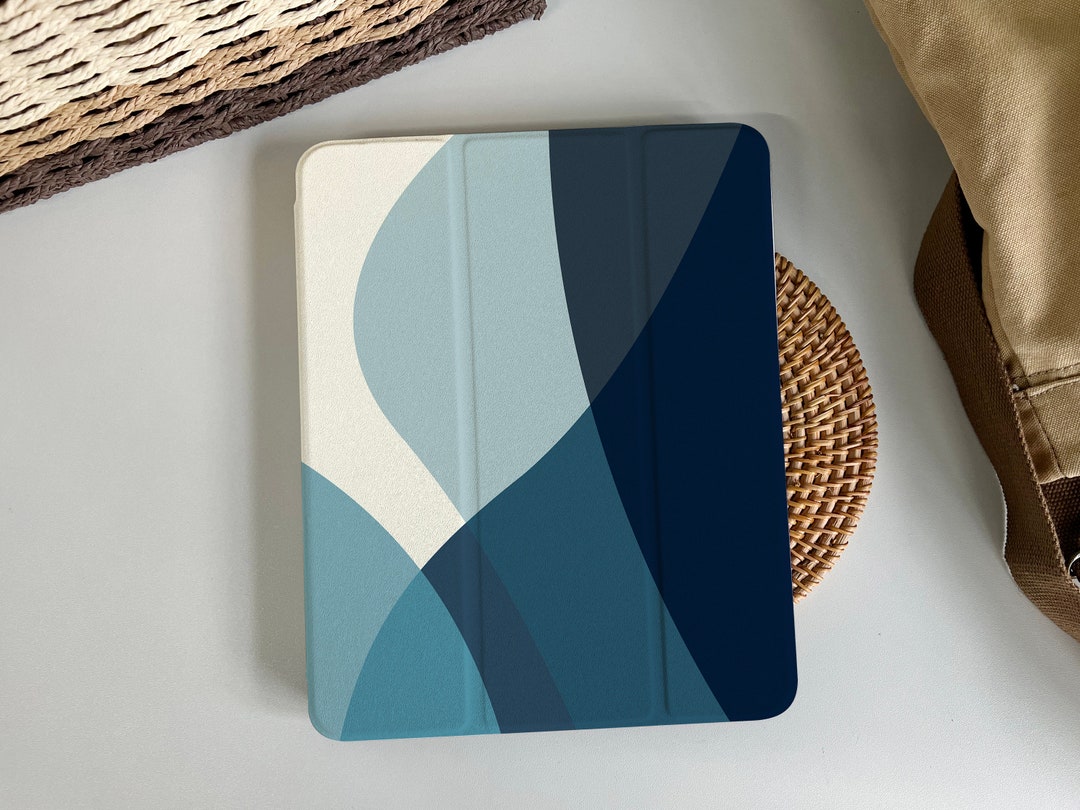 Pastel Blue Gradation Magnetic Smart Case Cover iPad 9 Case, iPad Mini ...