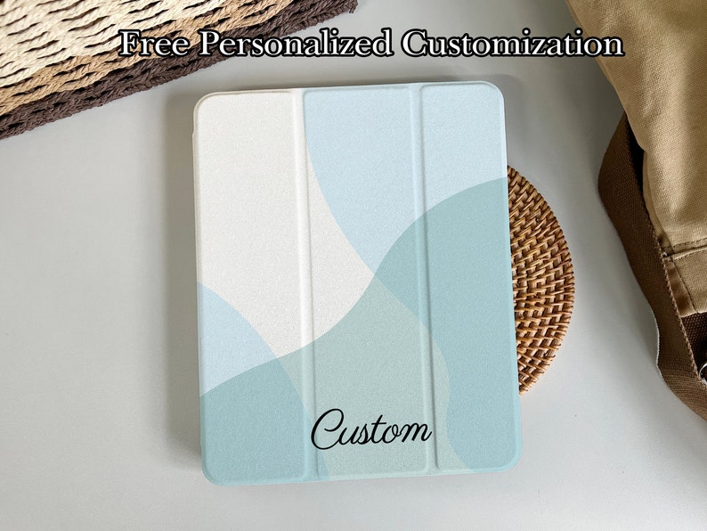 Baby Blue Art Magnetic Smart Case Cover iPad 9 Case, iPad Mini 6 iPad ...