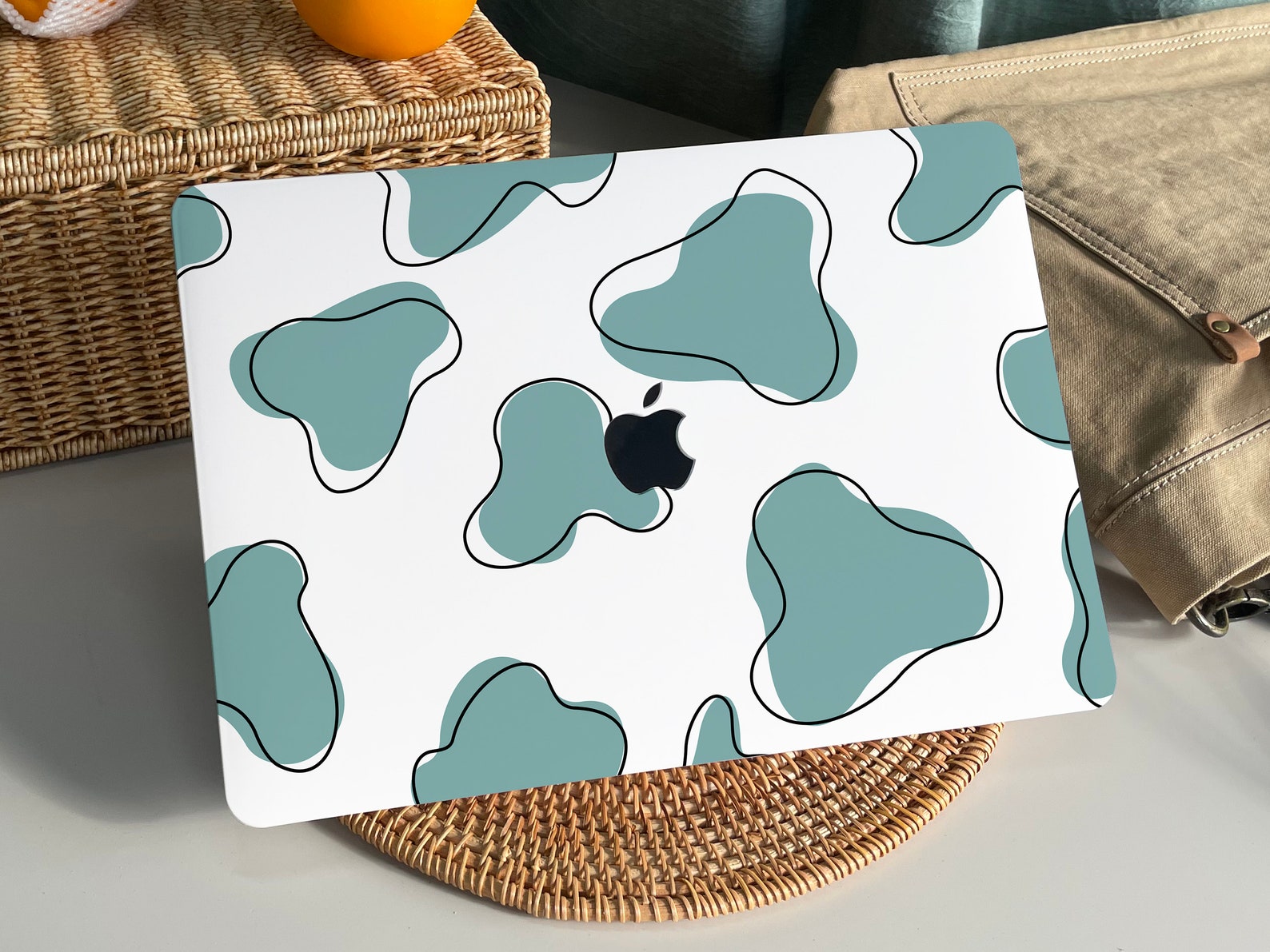 Cow Print Line MacBook Case Protect Cover for MacBook Pro 14 Case ...
