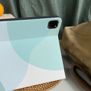 Baby Blue Art Magnetic Smart Case Cover iPad 9 Case, iPad Mini 6 iPad ...