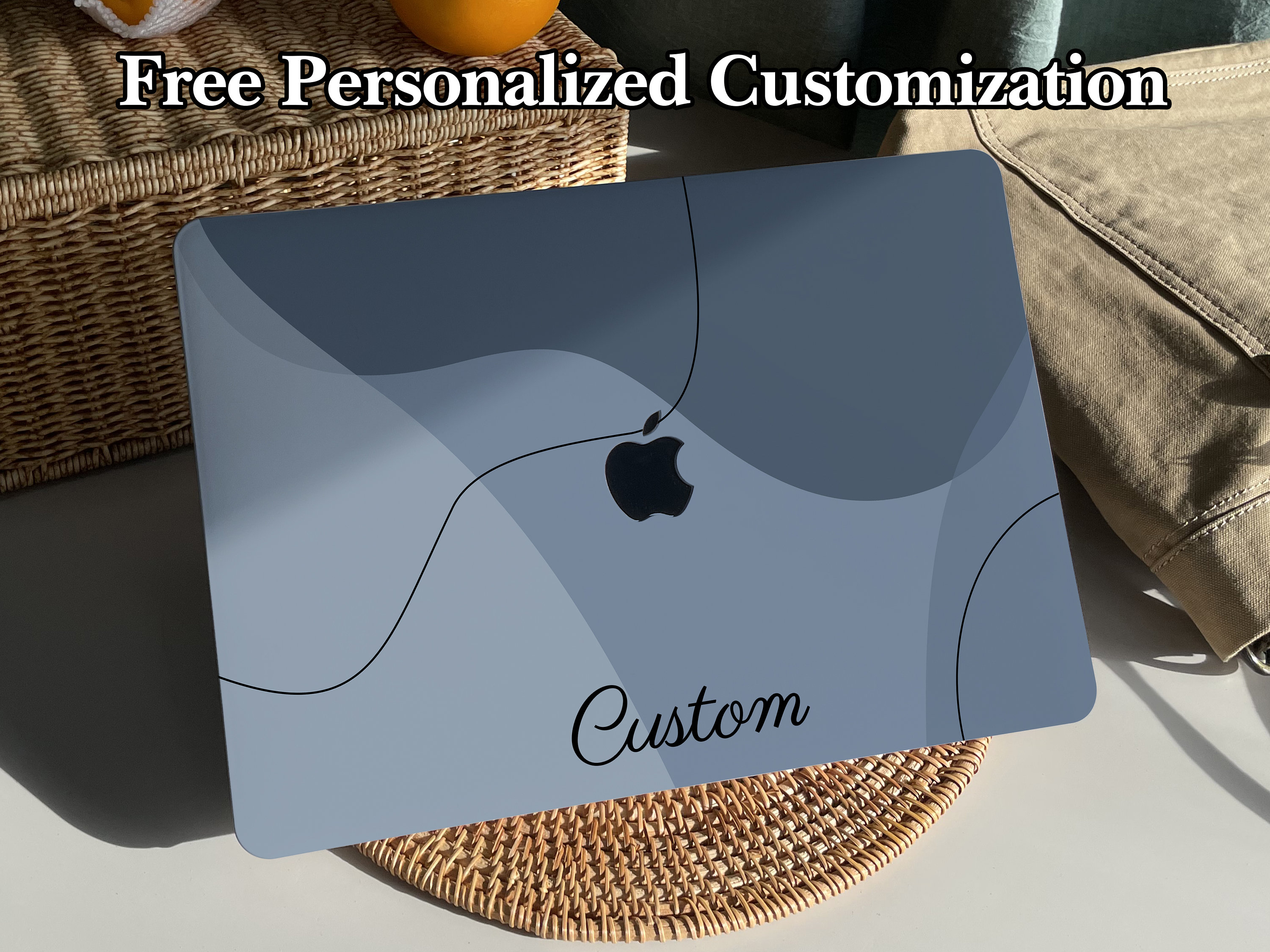 Art Line Blue Macbook Case Protect Cover for Macbook Pro 14 - Etsy