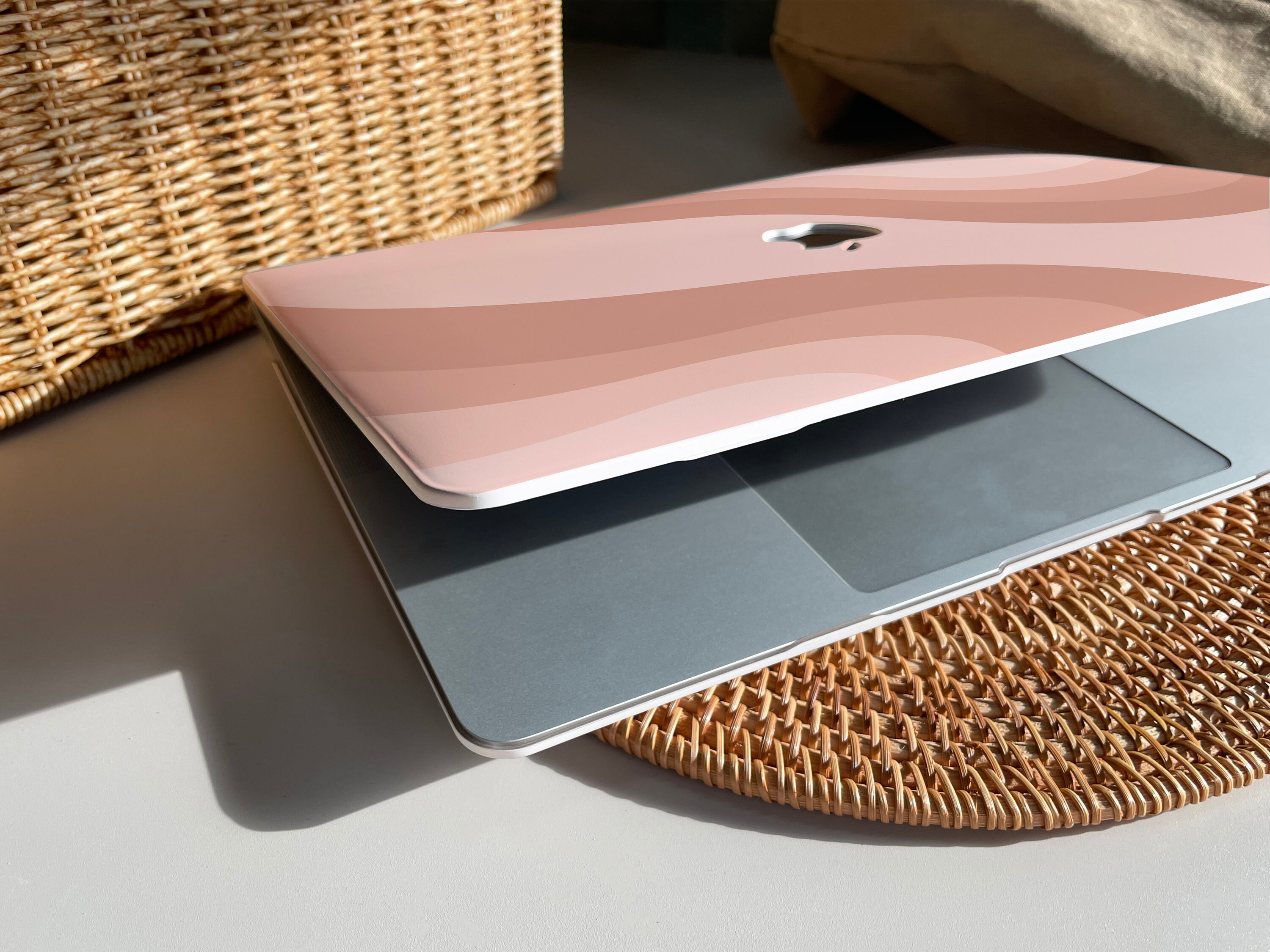 Gradient Wave Pink MacBook Case Protect Cover for MacBook Pro 14 Case ...