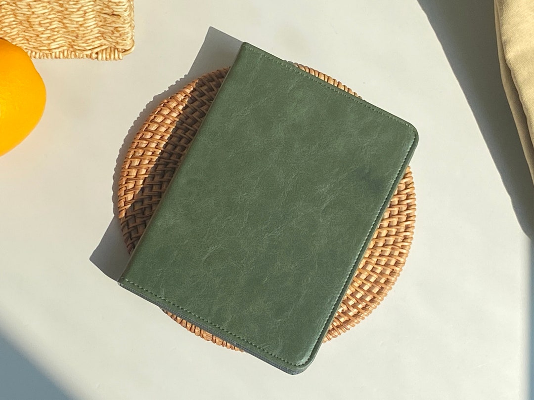 Dark Green Leather All New Kindle Case Kindle Cover, Personalized ...