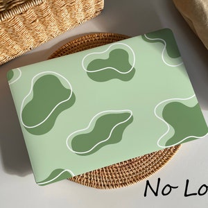 Matcha Cow Pattern MacBook Case Protect Cover for MacBook Pro 14 Case ...