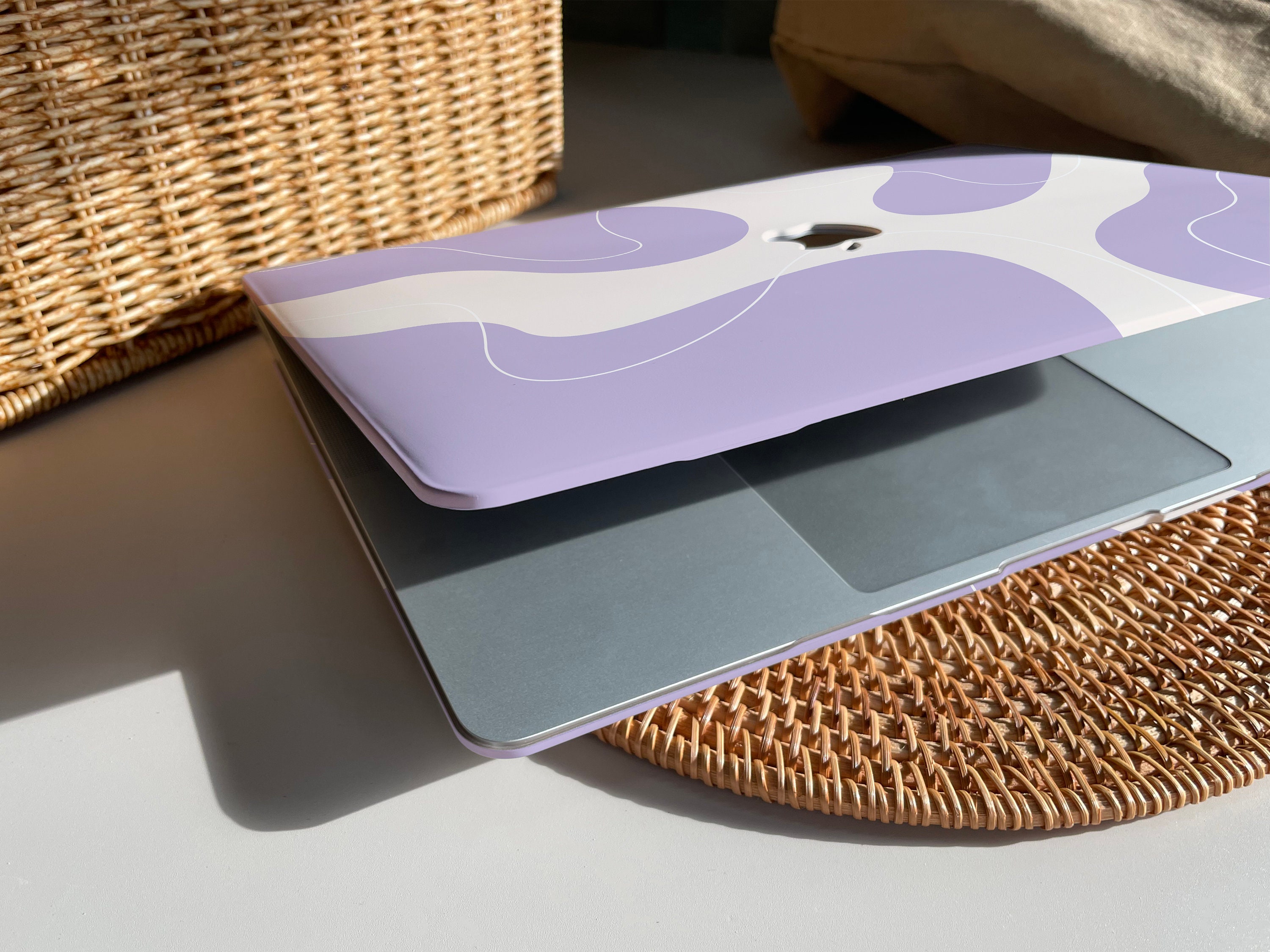 Lavender Art Line Macbook Case Protect Cover for Macbook Pro - Etsy