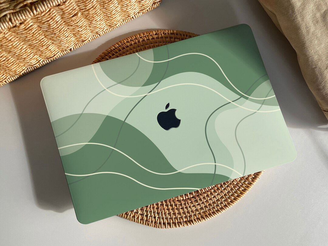 Trendy Seamless Military Green MacBook Case Protect Cover for MacBook ...