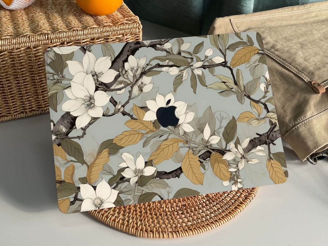 Pear Blossom Branch MacBook Case Protect Cover for MacBook Pro 14 Case ...
