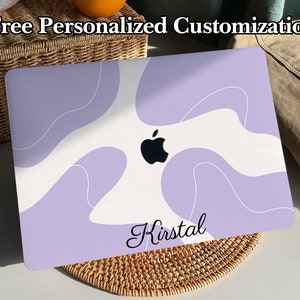Lavender Art Line MacBook Case Protect Cover for MacBook Pro 14 Case ...