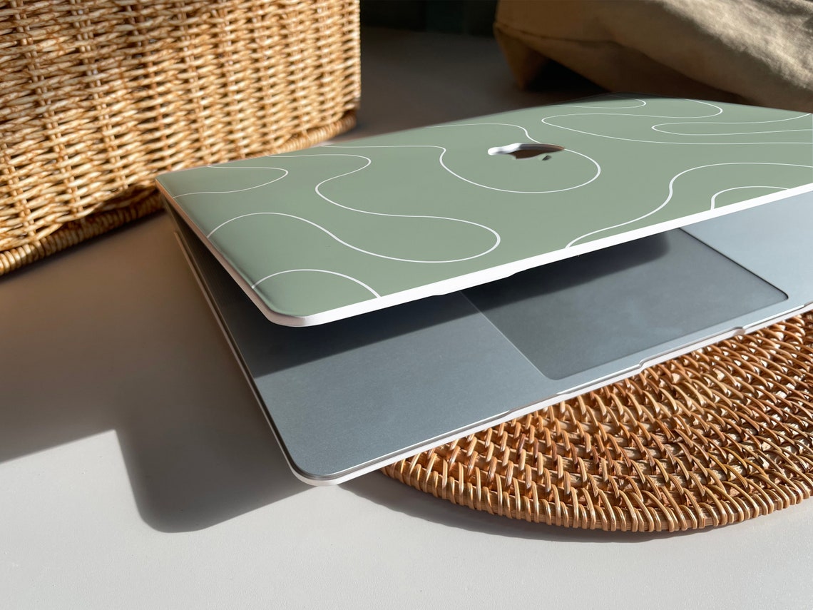Matcha Line Aesthetics Macbook Case Protect Cover for Macbook - Etsy