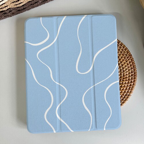 Pastel Blue Gradation Magnetic Smart Case Cover Ipad 9 Case - Etsy