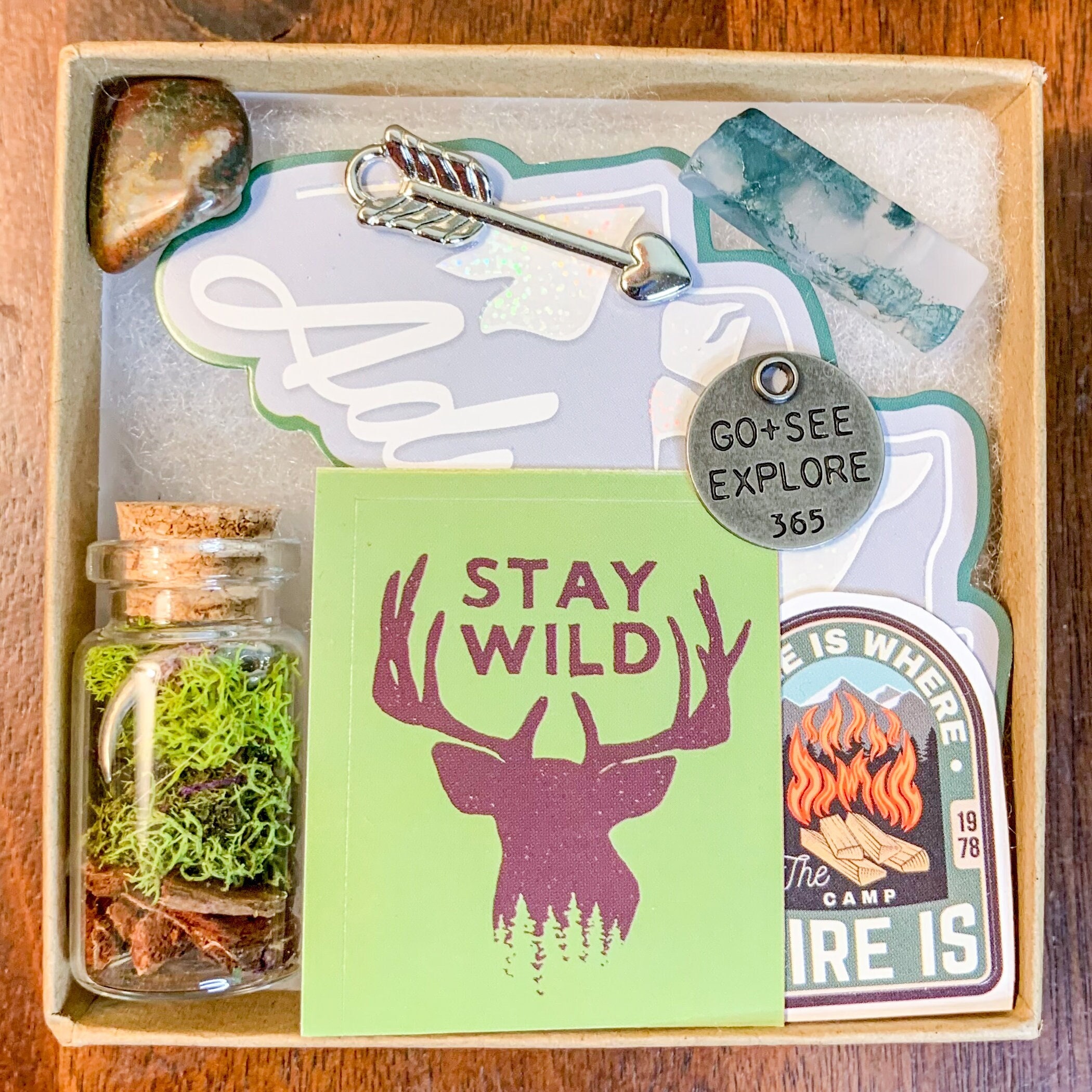 Adventure Mystery Box Adventure Gift Box Forest Gift - Etsy