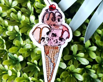 Skeleton Ice Cream - Etsy