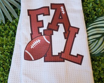Football Tea Towel - Etsy