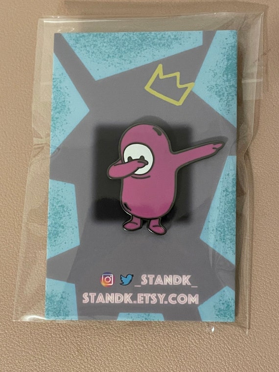 Bean Dab Dance Hard Enamel Pin - Etsy