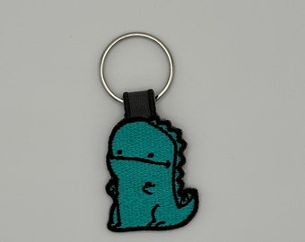 Dinosaur Keychain,dinosaur Phone Accessory,beaded Dino,charm for Bag or ...