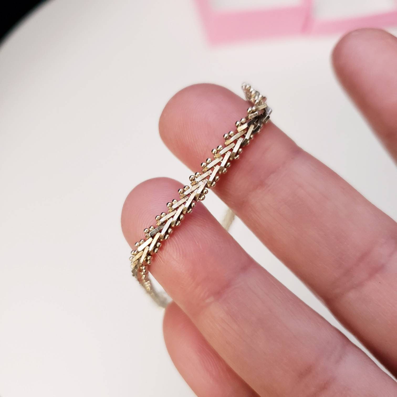 925 Sterling Silver Bracelet 8 Inch Premex Sterling Silver - Etsy