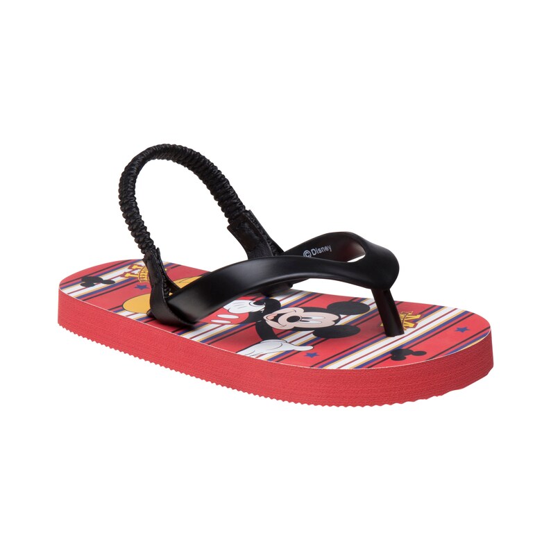 Mickey Mouse Kids Boys Flip Flop Beach Home Strappy Sandals Toddler ...
