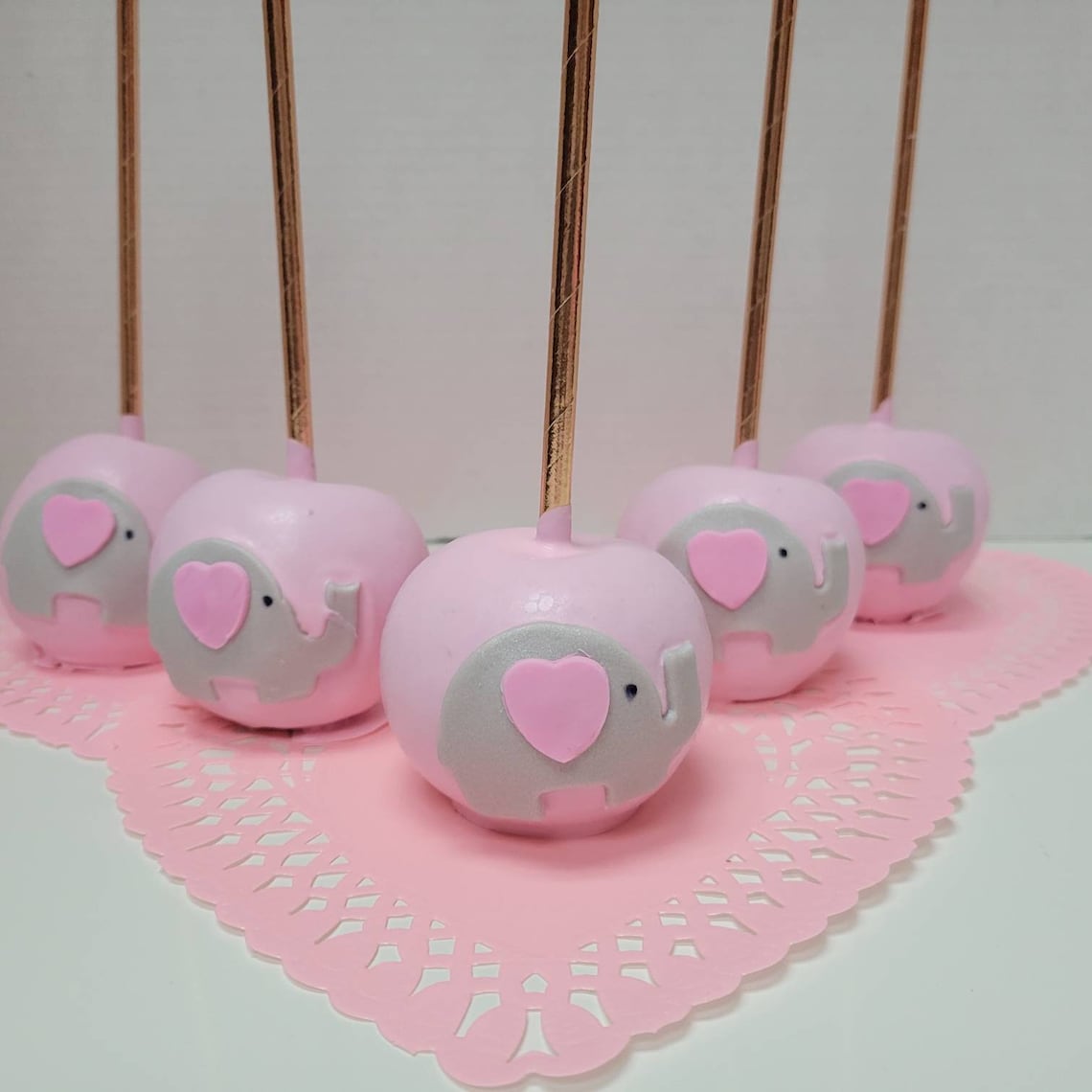 Baby Elephant Chocolate Candy Apples Candy Table. 10 Apples. - Etsy UK
