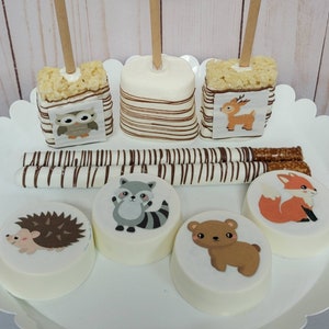 Woodland / Forest Animals Themed Party Favors. 48 Pcs Total - Etsy