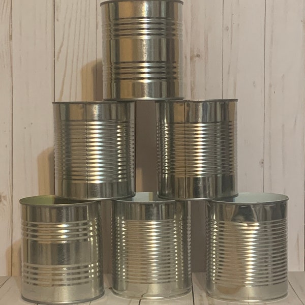 Large Tin Can - Etsy