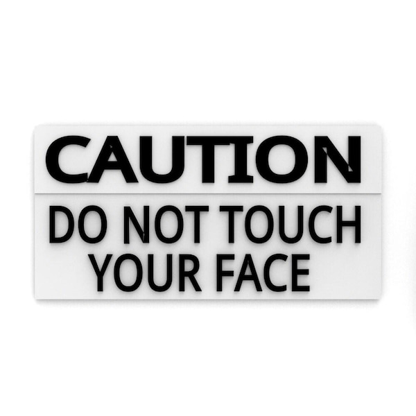 Do Not Touch Desk Sign - Etsy