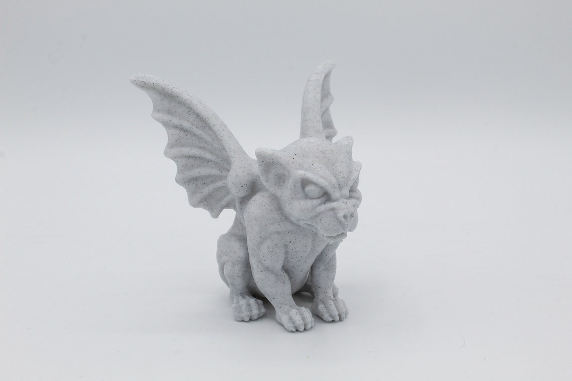 Gargoyle Statue Stand Watch Over Your Desk or Home - Etsy