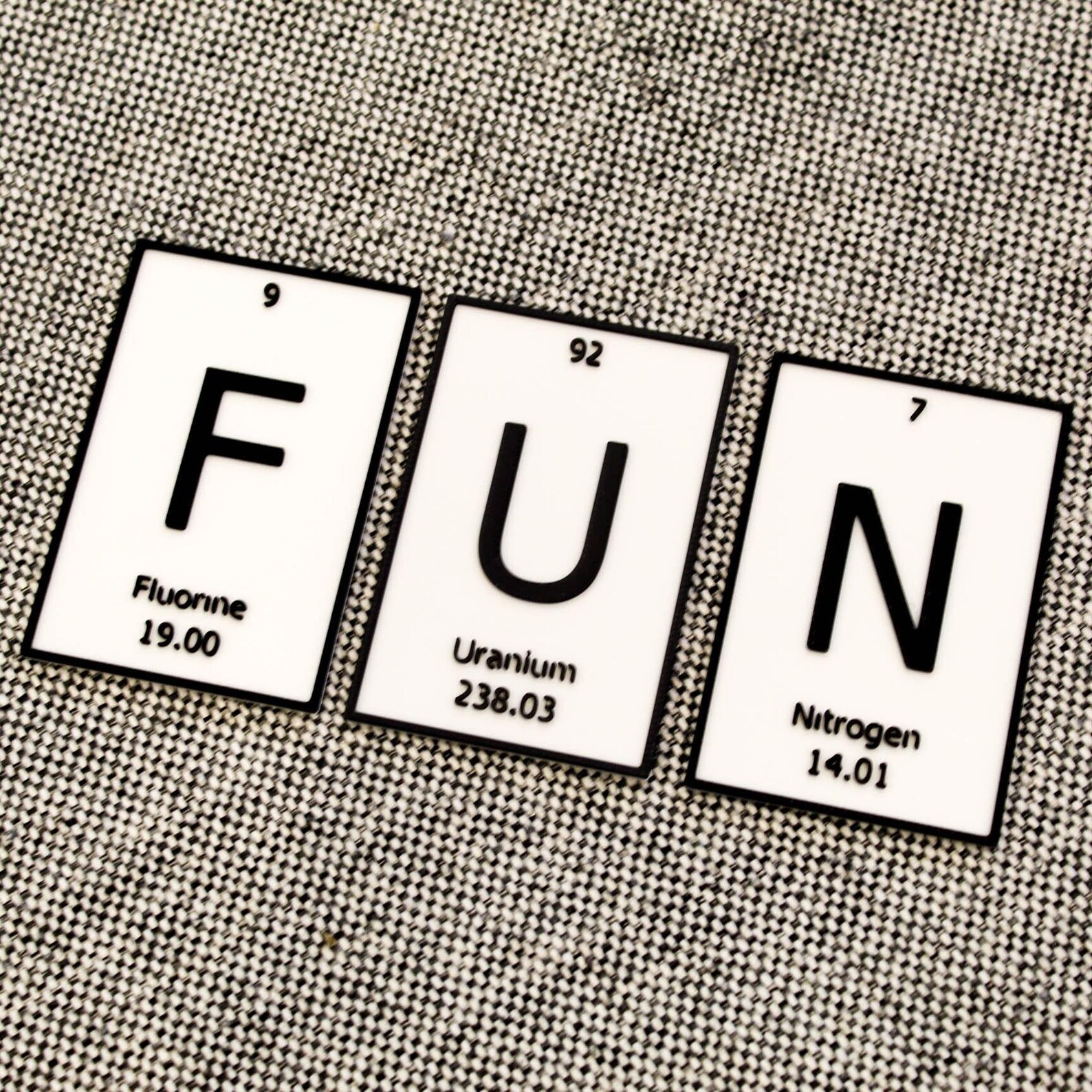 FUN | Periodic Table of Elements Wall, Desk or Shelf Sign - Etsy