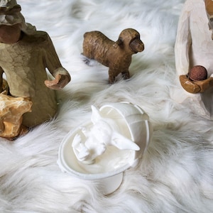Baby Yoda Nativity - Star Wars / Mandalorian Christmas Piece - Etsy