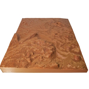 Mars 3D Topography Model of Jezero Crater Delta - the Perseverance ...