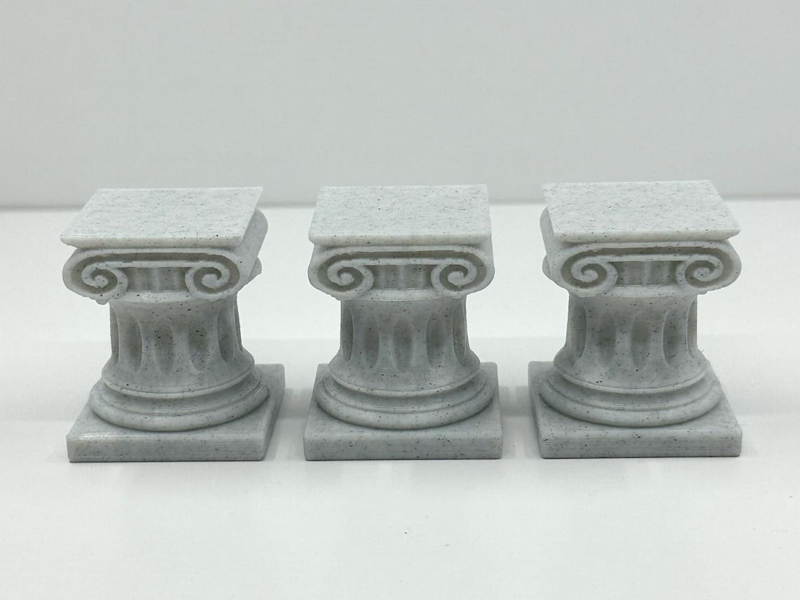 Mini Roman Column | Display Small Items With Large Grandeur - Etsy