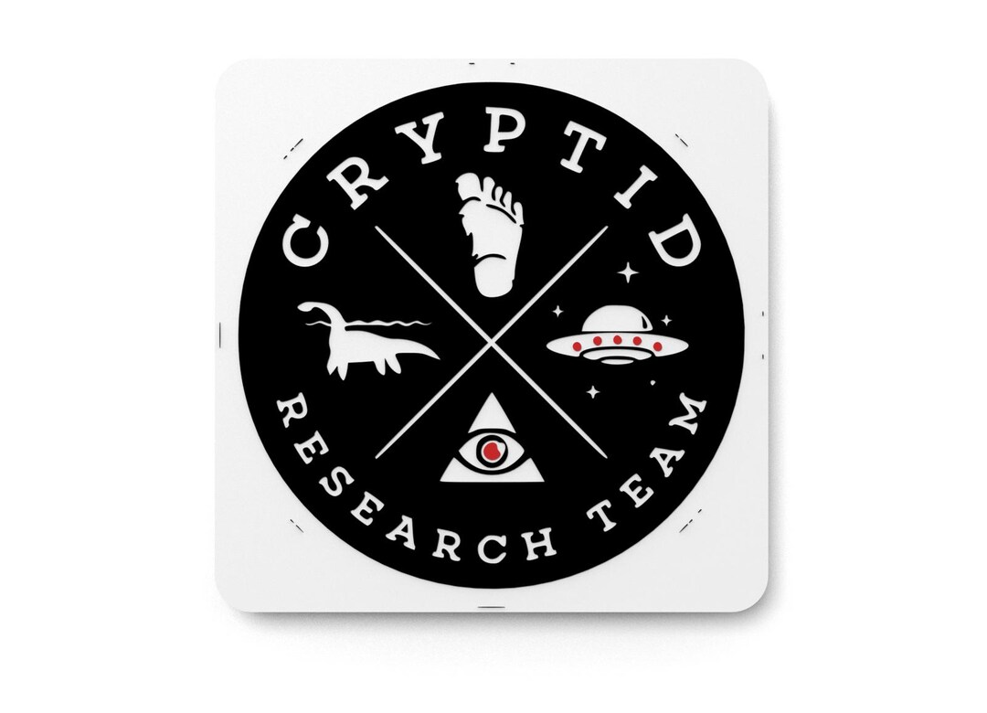 Cryptid Research Team | Funny Sign for Home or Office - Etsy